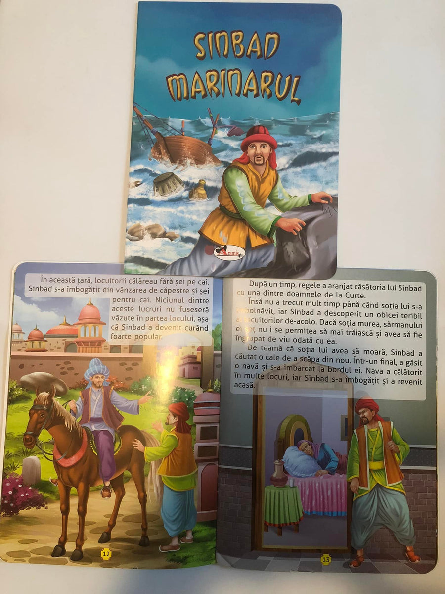SINBAD MARINARUL POVESTE – Biblioteca RO Junior UK LTD